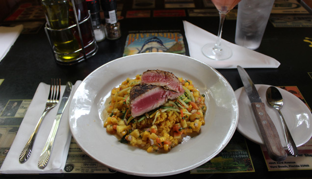 The Riverside Café Fine Dining and Bar along the Indian River Lagoon in ...